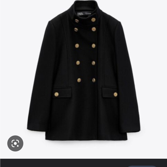 Zara | Jackets & Coats | Zara Wool Blend Coat | Poshmark